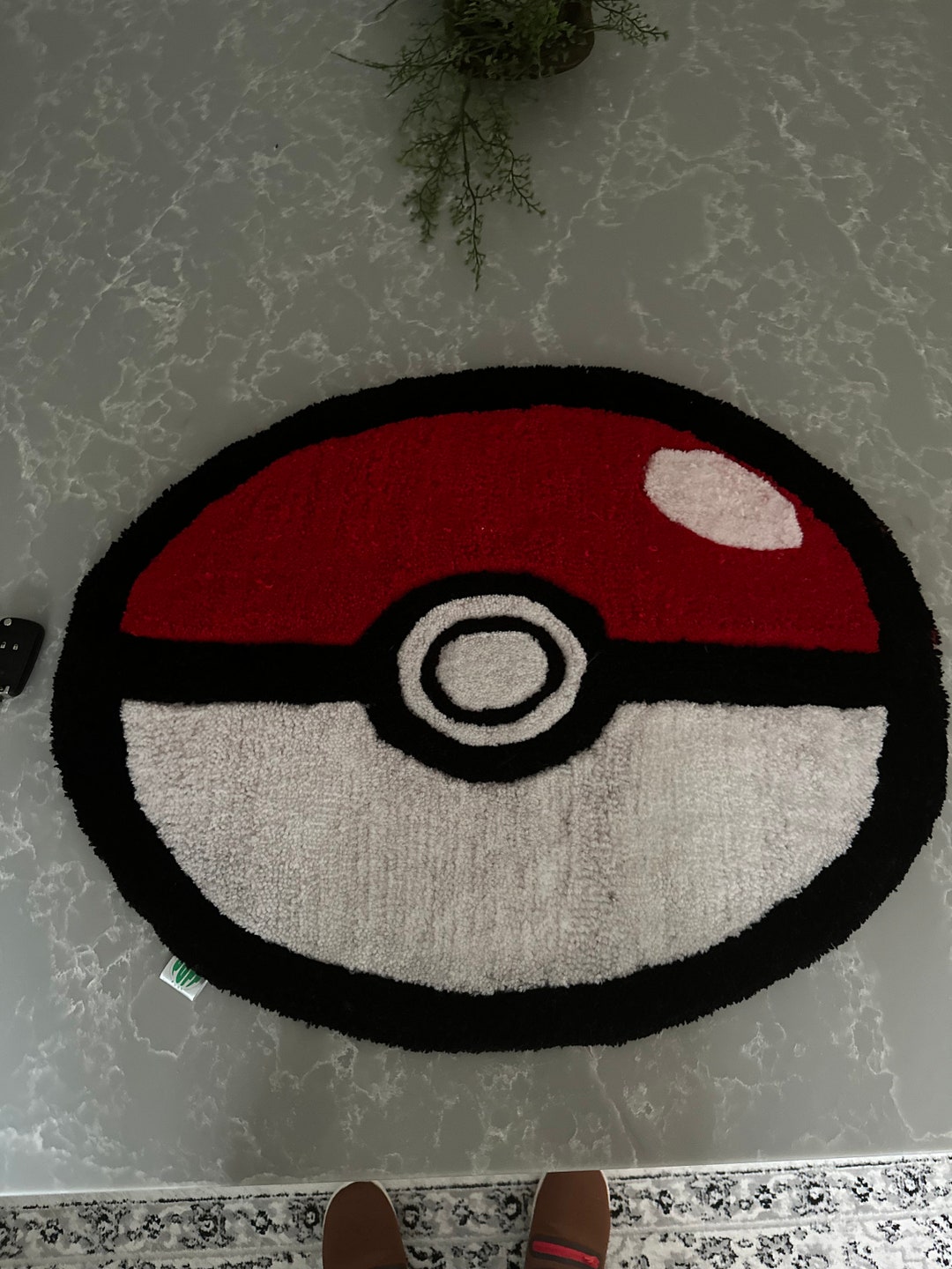Pokémon Pokéball Rug - Etsy