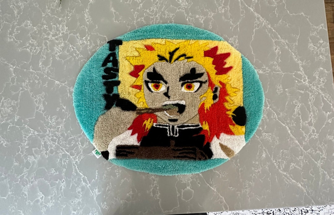 Demon Slayer Rug - Etsy