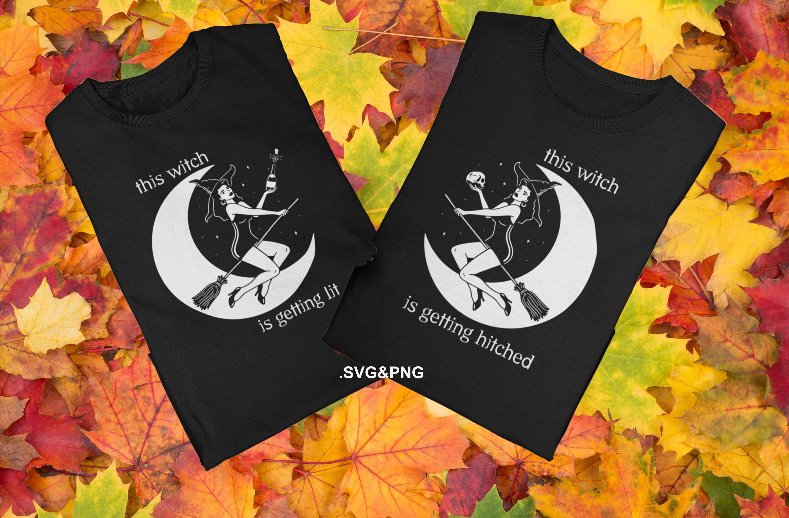 Witch Bachelorette Svg Png This Witch is Getting Hitched - Etsy