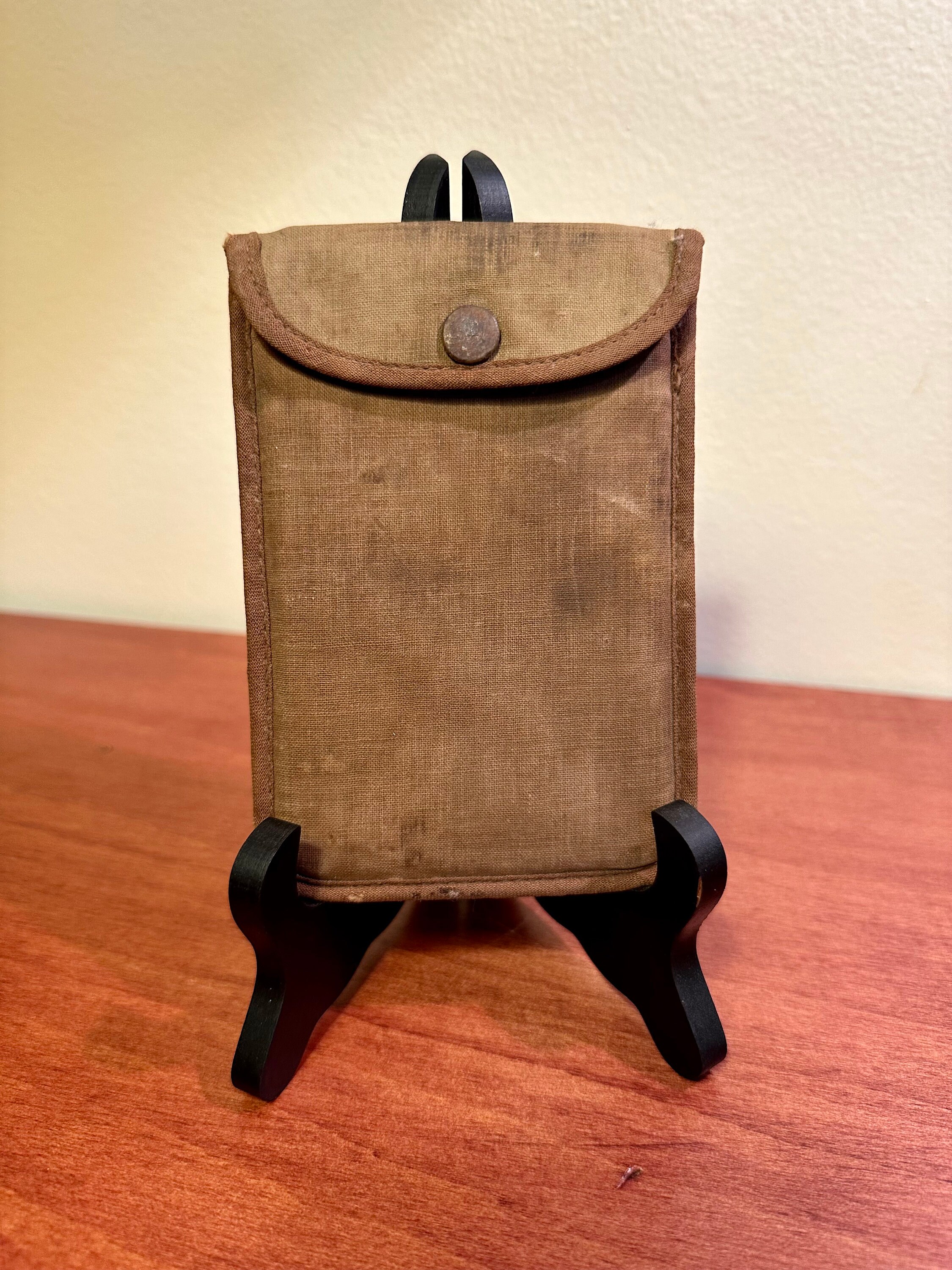 Vintage WWII Set of 2 Military Signal Shave Mirrors W/ Original Snug ...