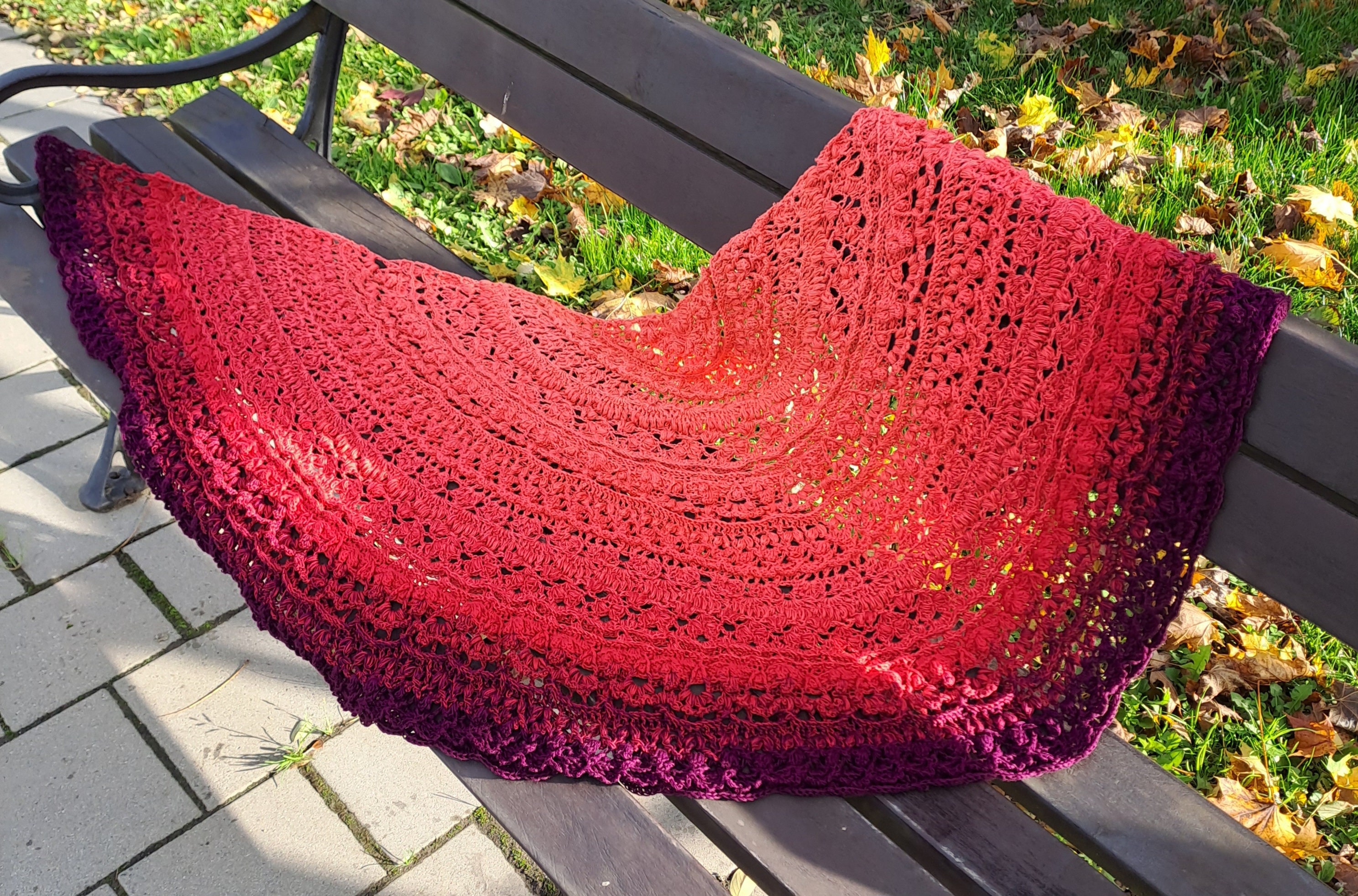 Twisted Mix - Elegant Lace Shawl Crochet Pattern - Etsy