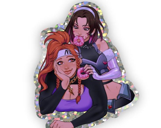 Overwatch Glitter Sticker Le Sserafim Sticker Cute Dva Sticker Cute ...