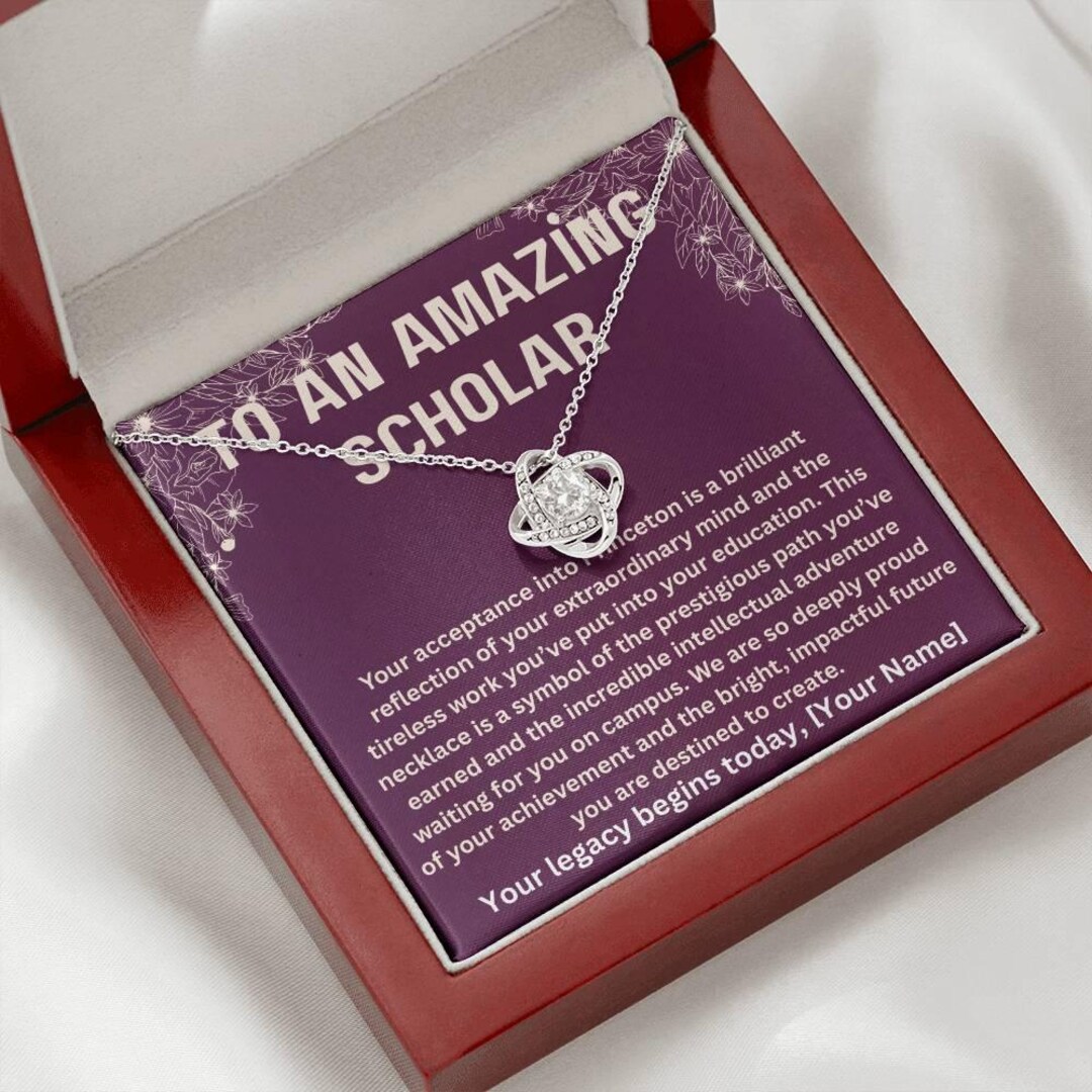 Princeton Acceptance Gift 2026 Daughter University Success Jewelry ...