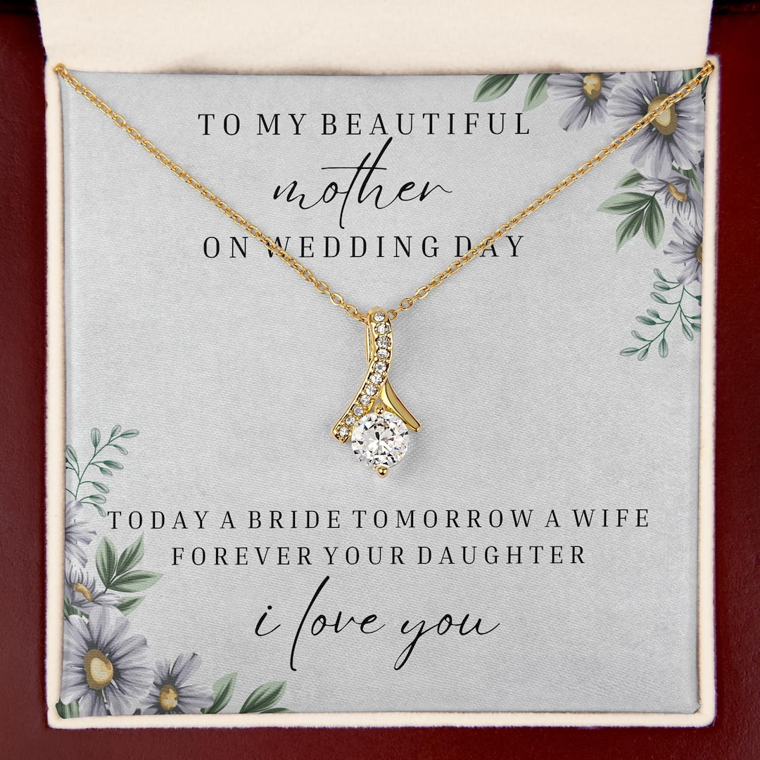 Personalized Mother of the Bride Gift From Daughter Wedding Gift for ...