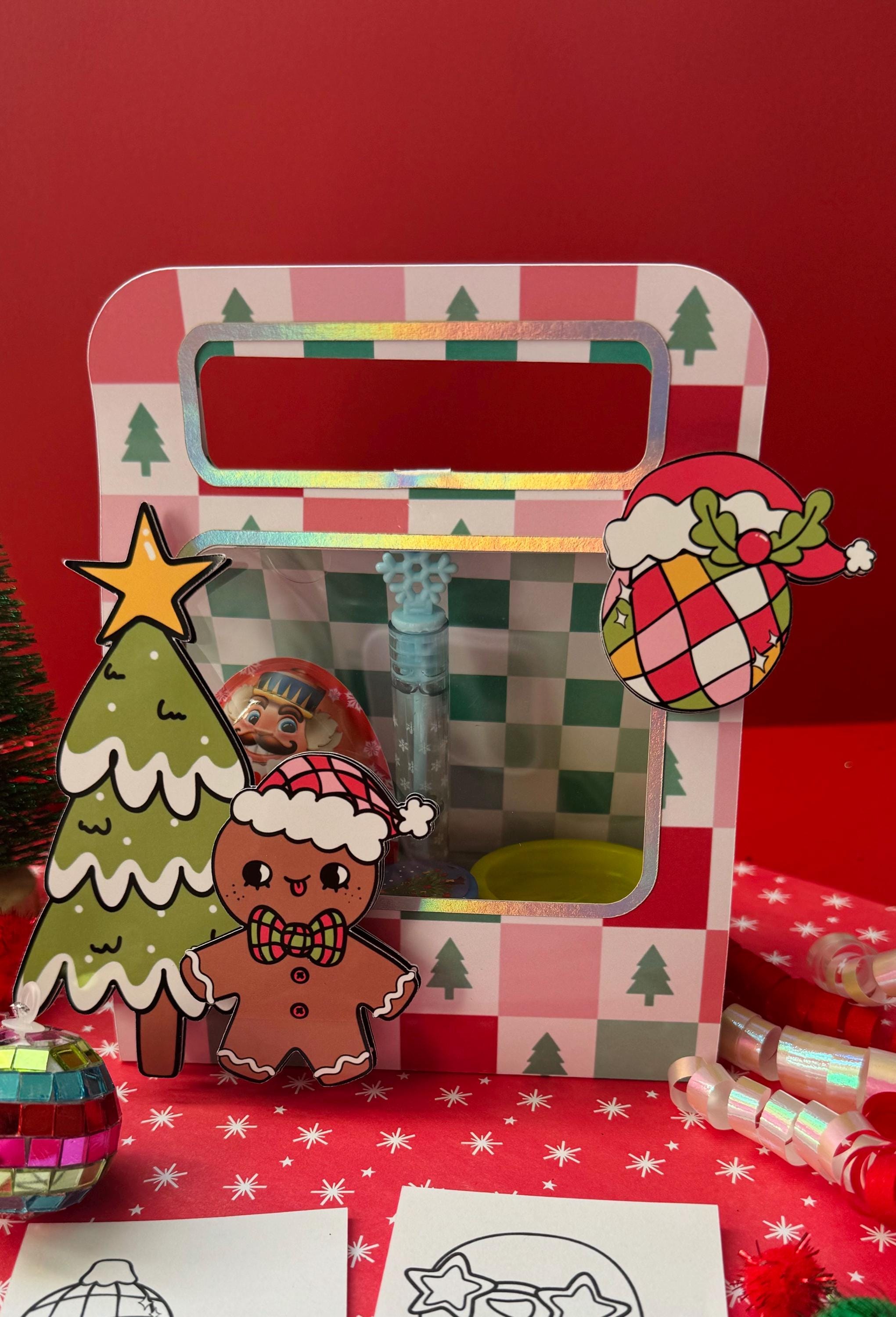 Christmas Activity Box for Kids / Fun Holiday Party Favor / Classroom ...