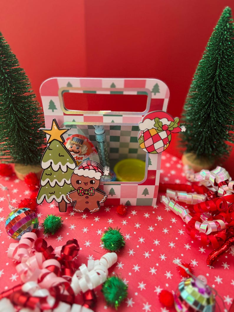 Christmas Activity Box for Kids / Fun Holiday Party Favor / Classroom ...