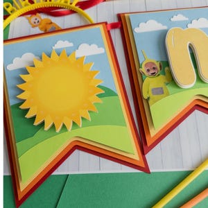 Teletubbies High Chair Banner - Etsy