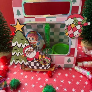 Christmas Activity Box for Kids / Fun Holiday Party Favor / Classroom ...