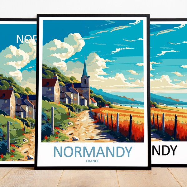 Normandy Artwork - Etsy