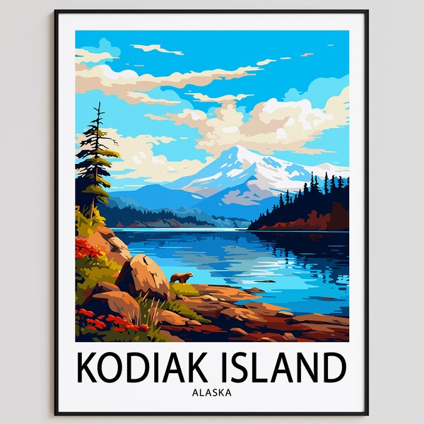 Kodiak Art - Etsy