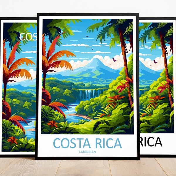 Costa Rica Art - Etsy