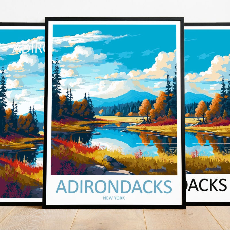 Adirondack Art - Etsy
