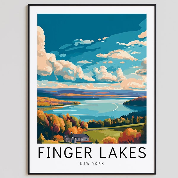Finger Lakes - Etsy
