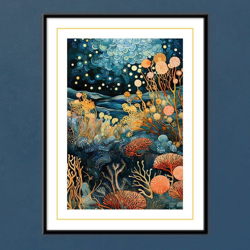 Ocean Life Print - Etsy