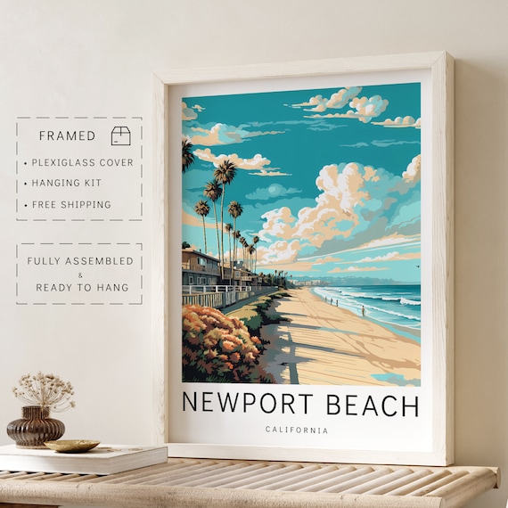 Framed Travel Posters