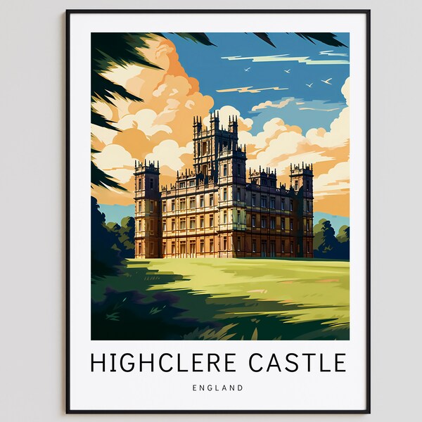 Highclere Castle - Etsy