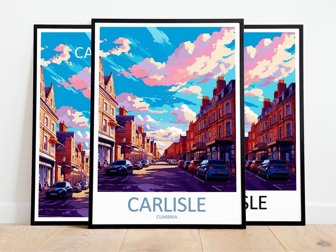 Carlisle Travel Print Wall Decor Wall Art Carlisle Wall Hanging Home ...