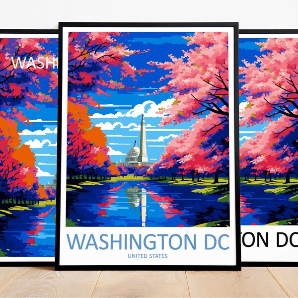 Washington Dc Poster - Etsy