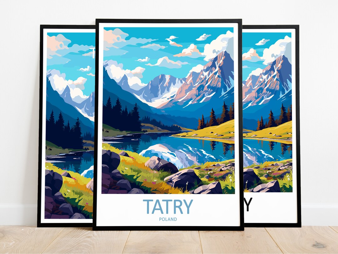 Tatry Travel Print Art Tatry Poster Poland Wall Art Decor Tatry Gift ...