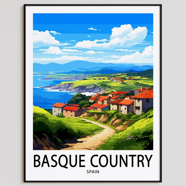 Basque Country Art - Etsy
