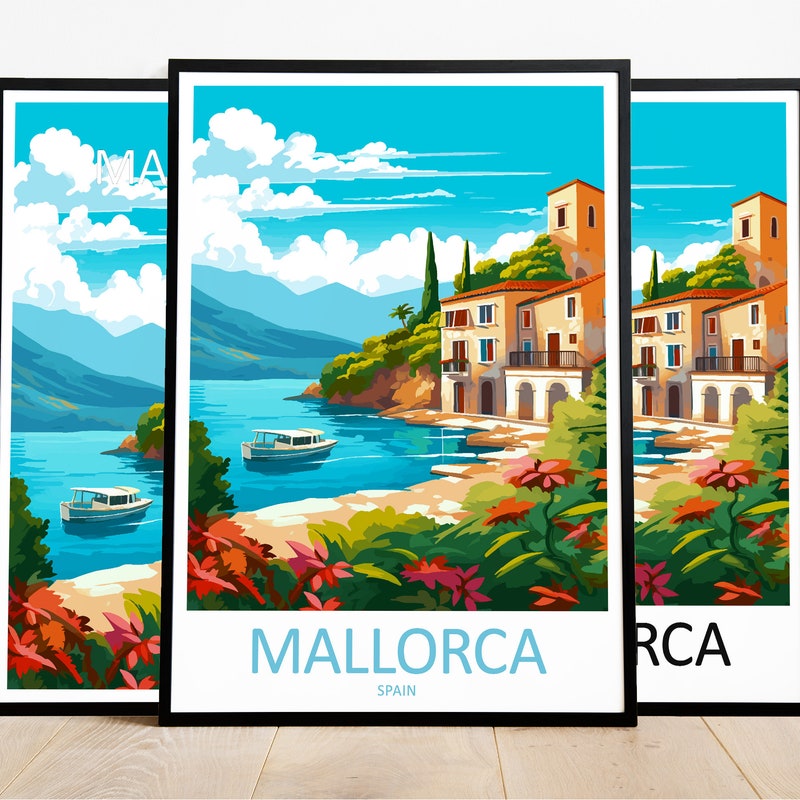 Mallorca Poster - Etsy