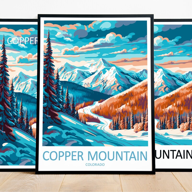 Mountain Copper Wall Art - Etsy