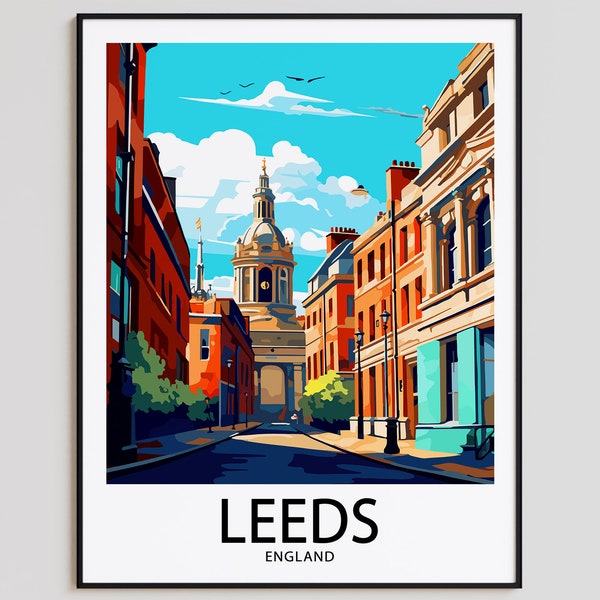 Leeds Print - Etsy
