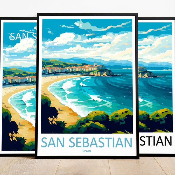 San Sebastian - Etsy