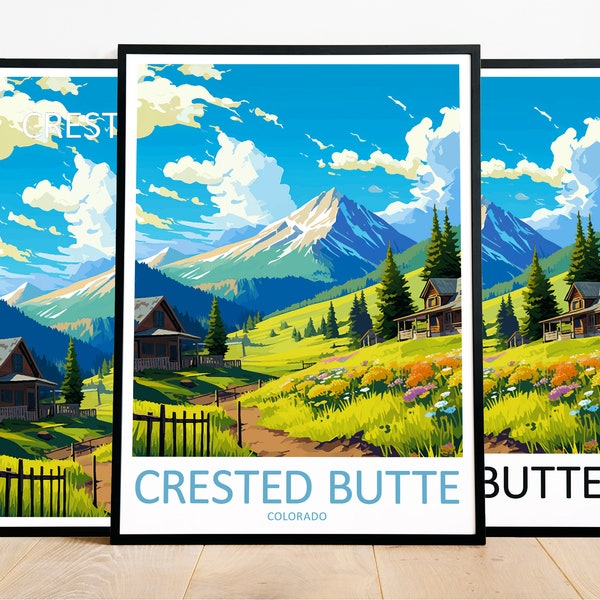 Crested Butte Art - Etsy