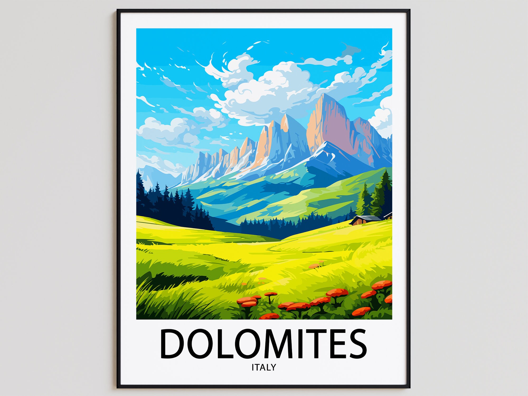 Voyage Des Dolomites - Italie Affiche vendu par Halie Erotic | SKU ...