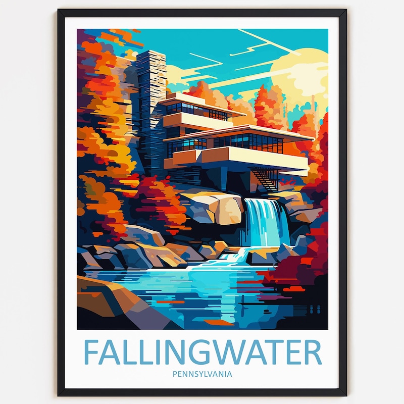 Fallingwater - Etsy