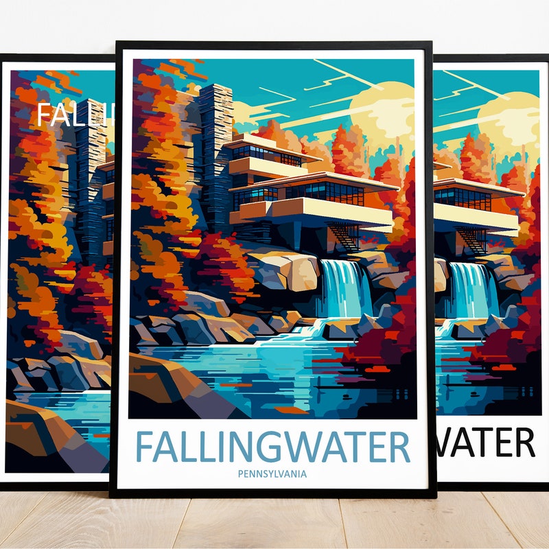 Fallingwater - Etsy