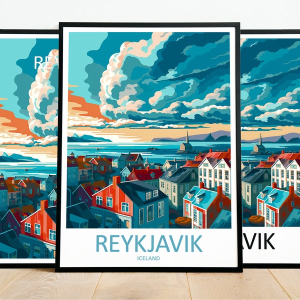 Iceland Wall Art - Etsy