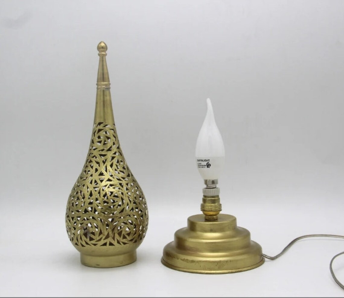 Moroccan Table Lamps, Morocco Lighting 100% Handmade, Art Deco Light ...