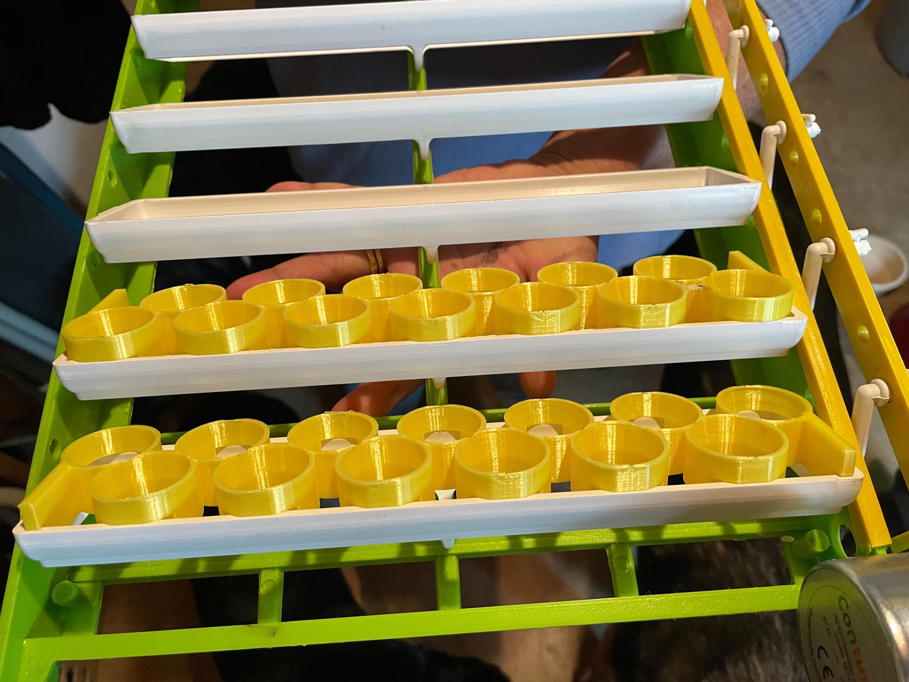 Cimuka and Maticoopx 30 Egg Rack for Incubator Poultry Egg Cotournix ...