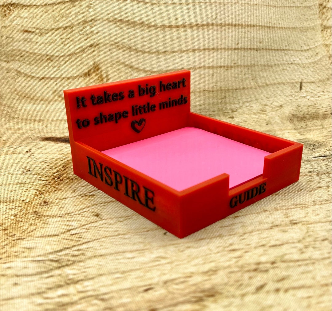 Teacher Gifts Custom Teacher Gift Note Pad Holder for Teachers Student ...