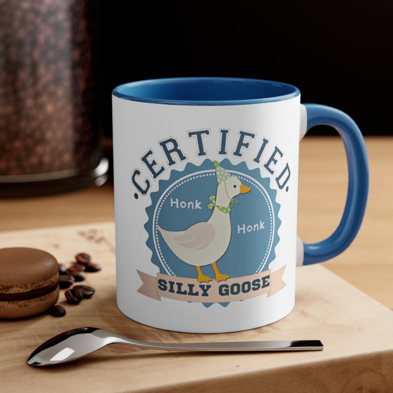 Certified Silly Goose, Silly Goose, Silly Goose Mug, Goose Mug, Funny ...