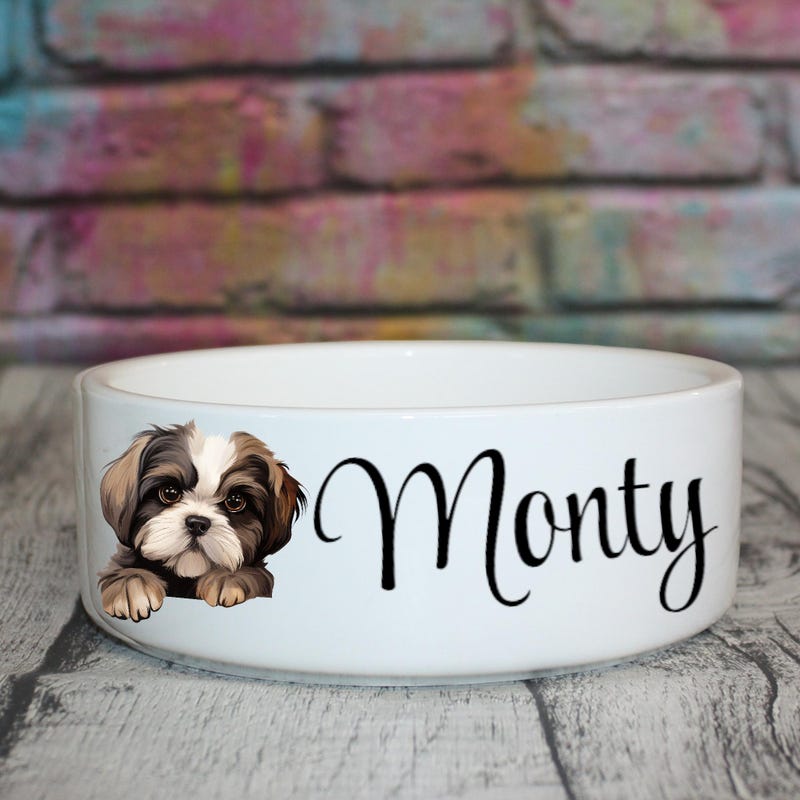 Personalize Dog Bowl - Etsy
