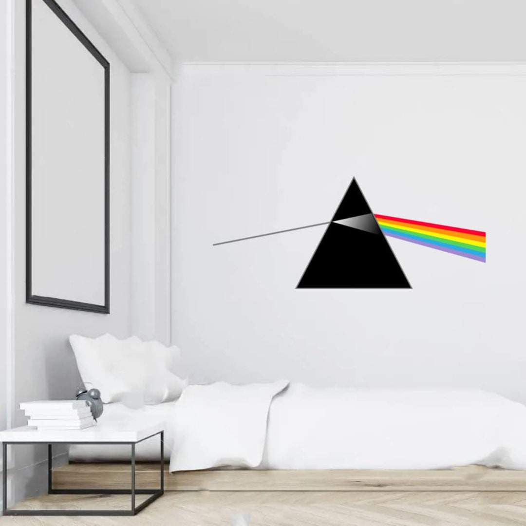 Dark Side of the Moon Decal Wall Sticker - Etsy