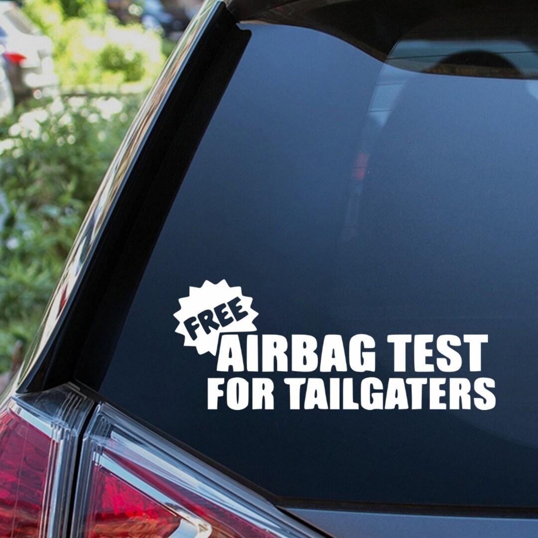 Free Airbag Test Decal Sticker - Etsy