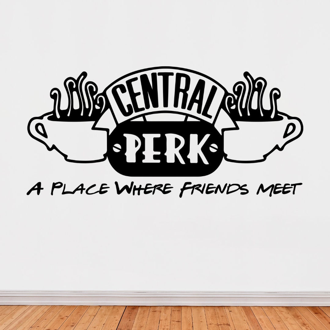 Central Perk Wall Decal - Etsy