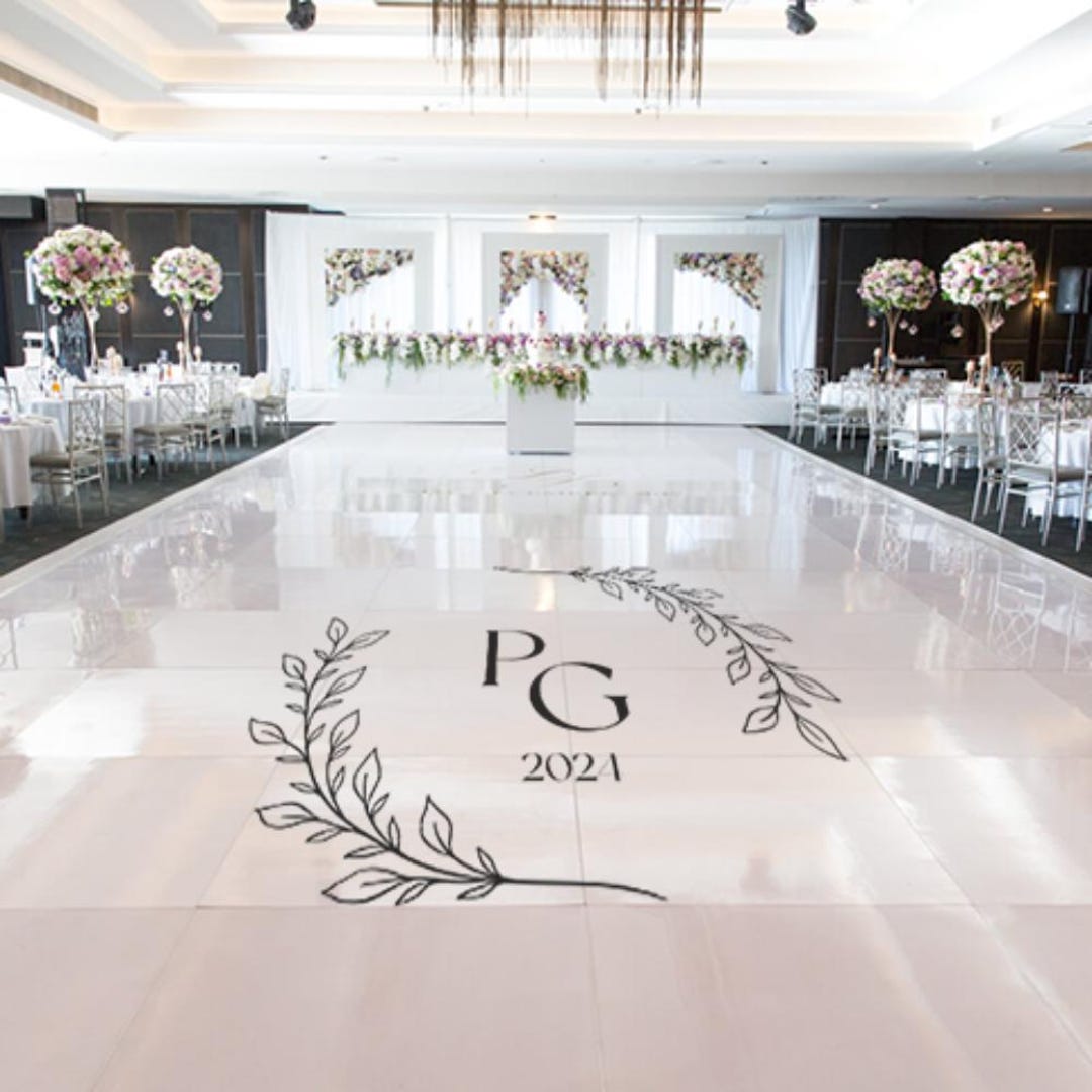 Wedding Dance Floor Decal Wall Sticker - (D5) - Etsy