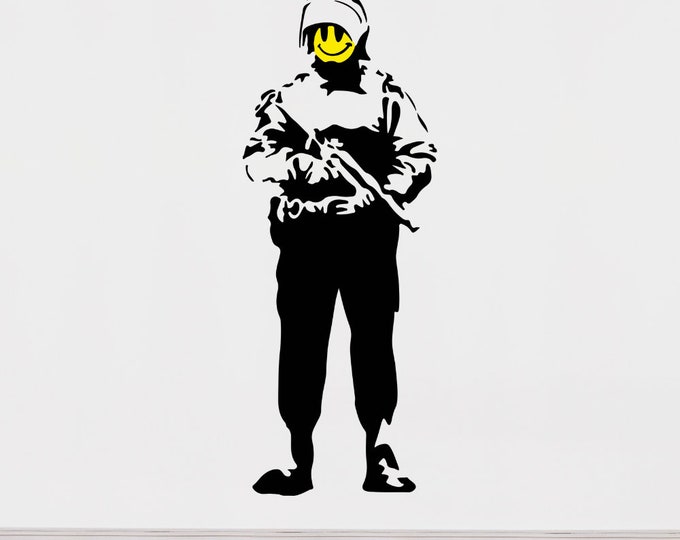 Banksy Anarchist & Mum or Choose Barcode Leopard Either as Cross Stitch ...