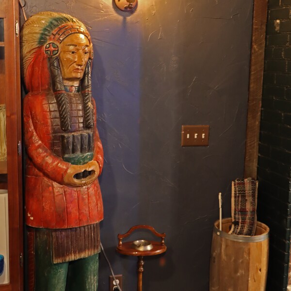 Cigar Store Indian - Etsy