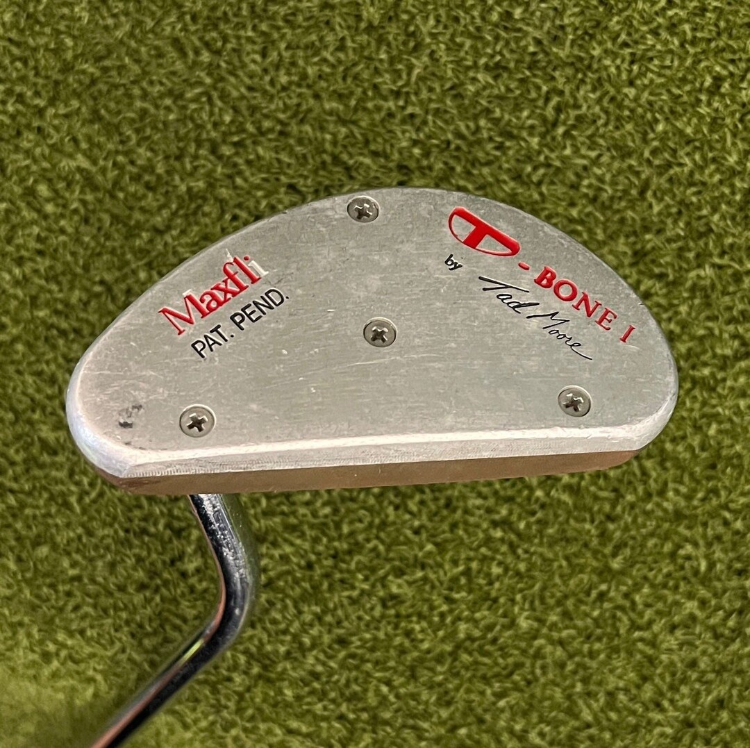 Maxfli T-bone I by Tad Moore Putter 35 RH TT Steel - Etsy