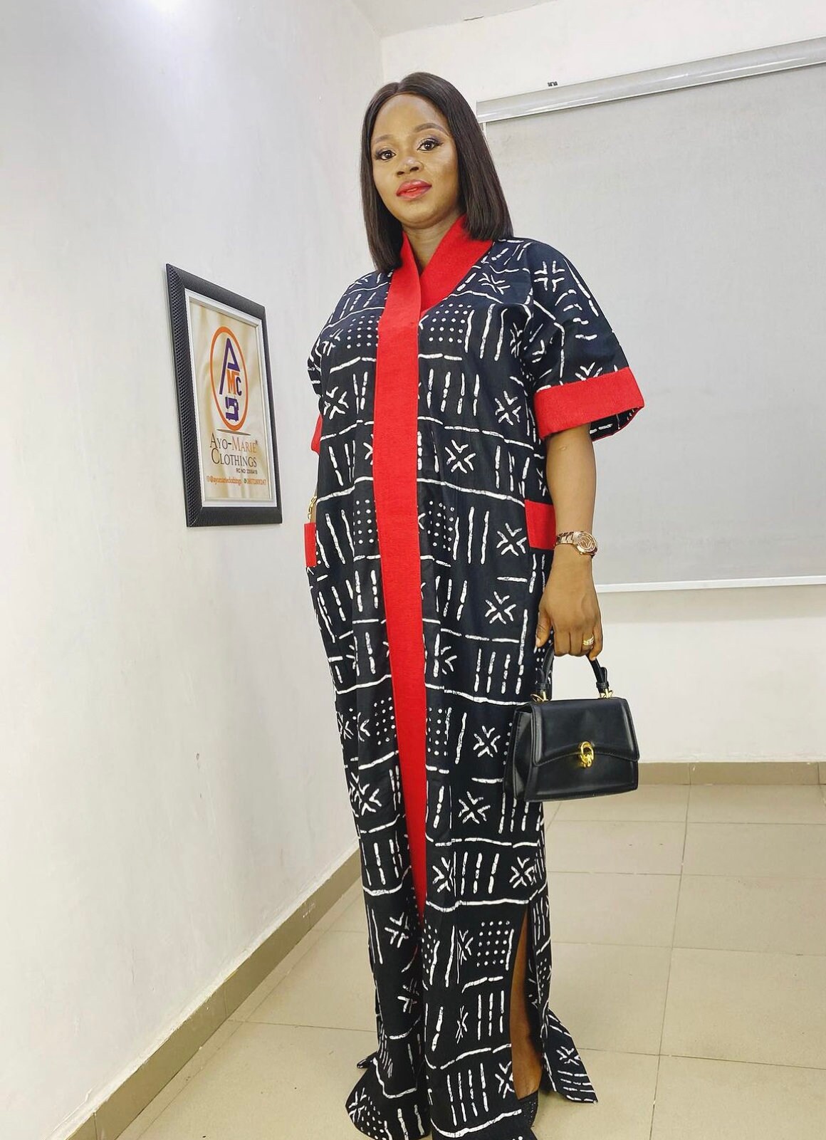 African Print Bubu, Boubou Dress, Ankara Kaftan Dress, Long African ...