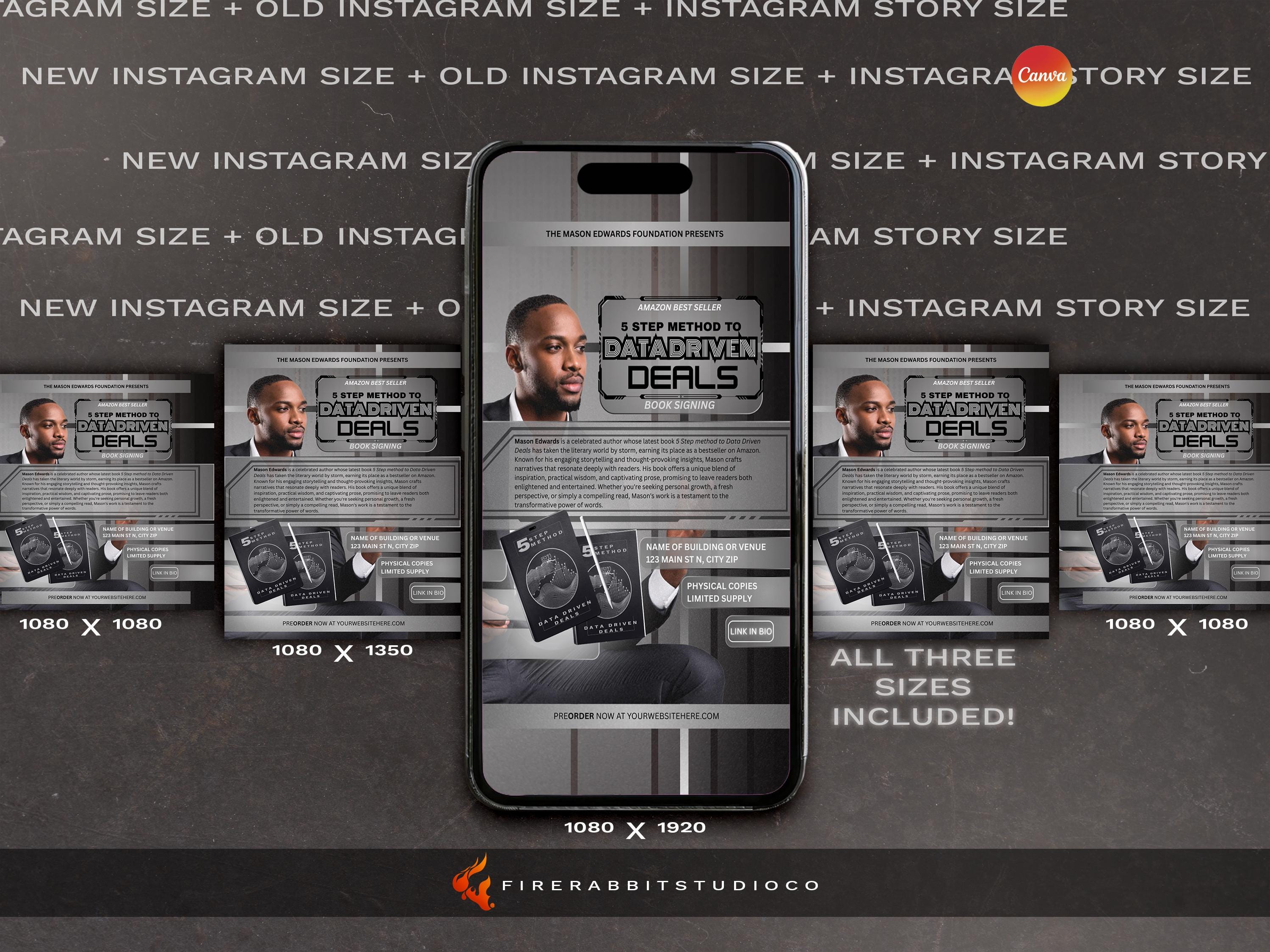 Editable Book Signing Flyer Template: Canva DIY Design (digital ...