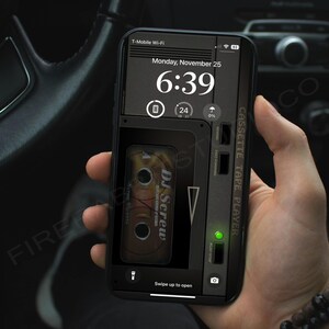 Cassette Tape Player iPhone Wallpaper: Music Lover Gift (digital ...