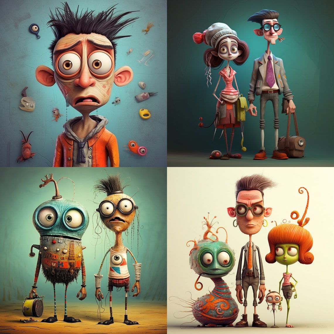 Cartoon Midjourney Prompts, AI Art, Midjourney Prompt, Midjourney AI ...