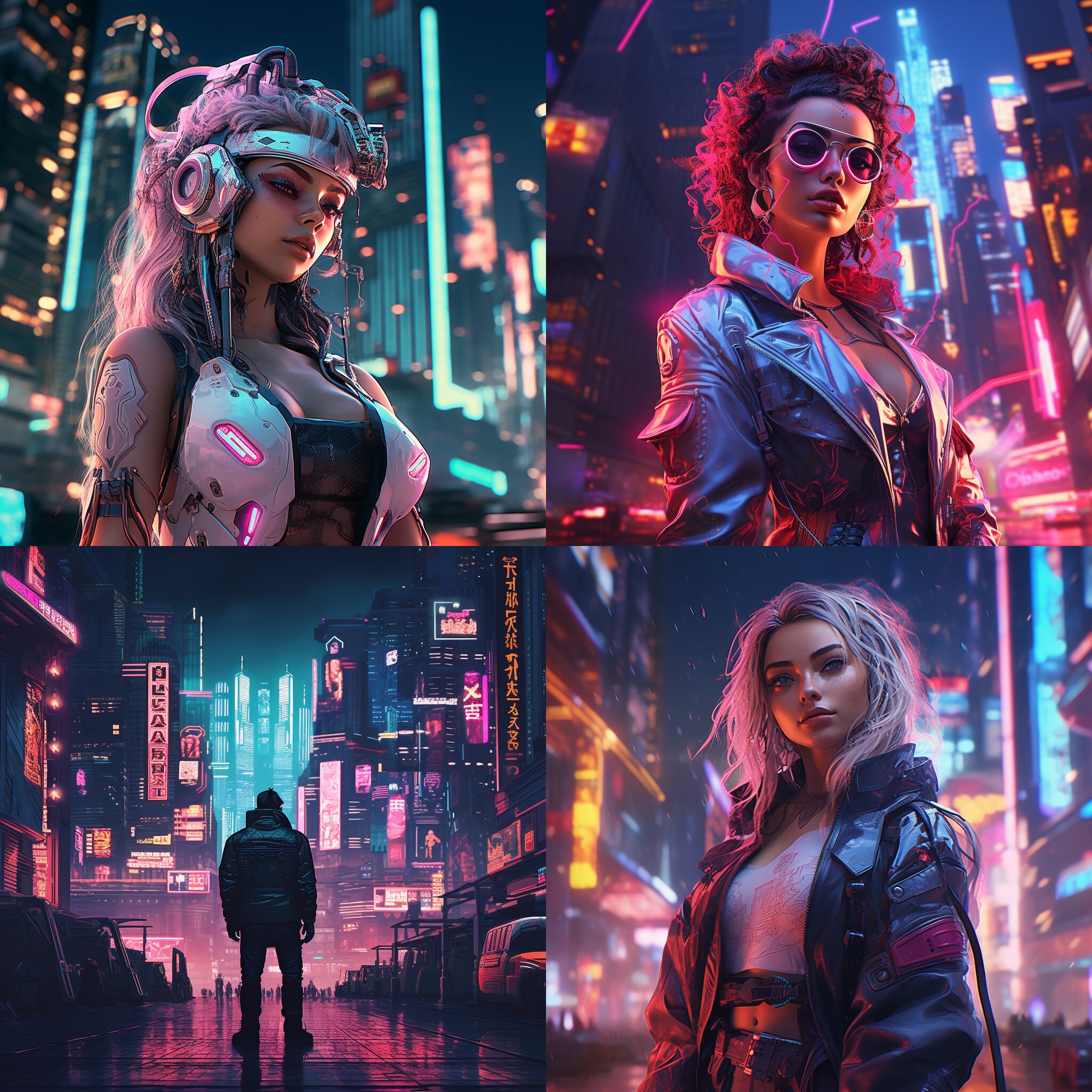 Cyberpunk Portrait Midjourney Prompts, AI Art, Midjourney Prompt ...